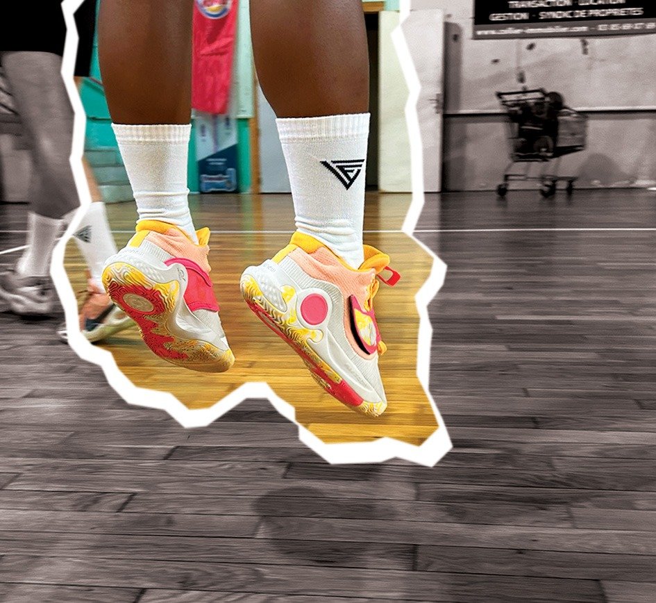 Lancer Franc - Chaussettes de basketball techniques et design